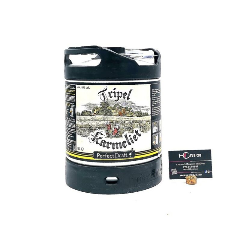 Mini Fut - Tripel Karmeliet - 6L Perfectdraft - La cave du 28