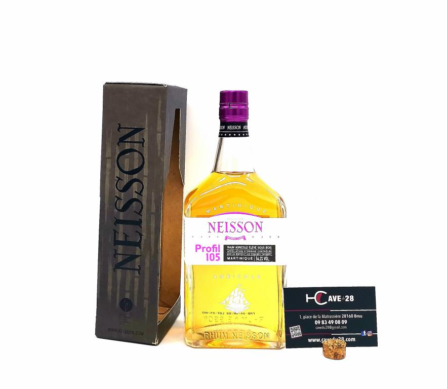 Neisson – Profil 105 – Rhum agricole de Martinique – La cave du 28