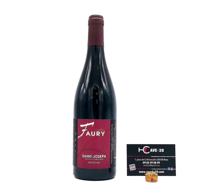 Saint Joseph 2017 - Rouge Hedonism - Domaine Faury - La cave du 28
