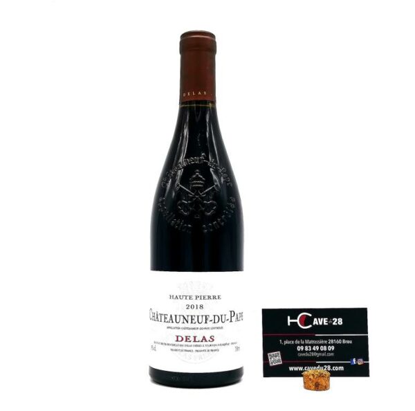 Chateauneuf du Pape 2021 - Rouge - Haute Pierre - Delas Freres - La ...