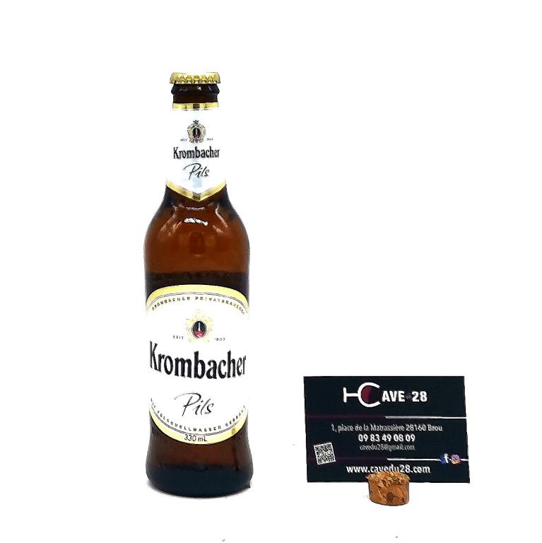 Krombacher - Pils - Bière Allemande - La cave du 28