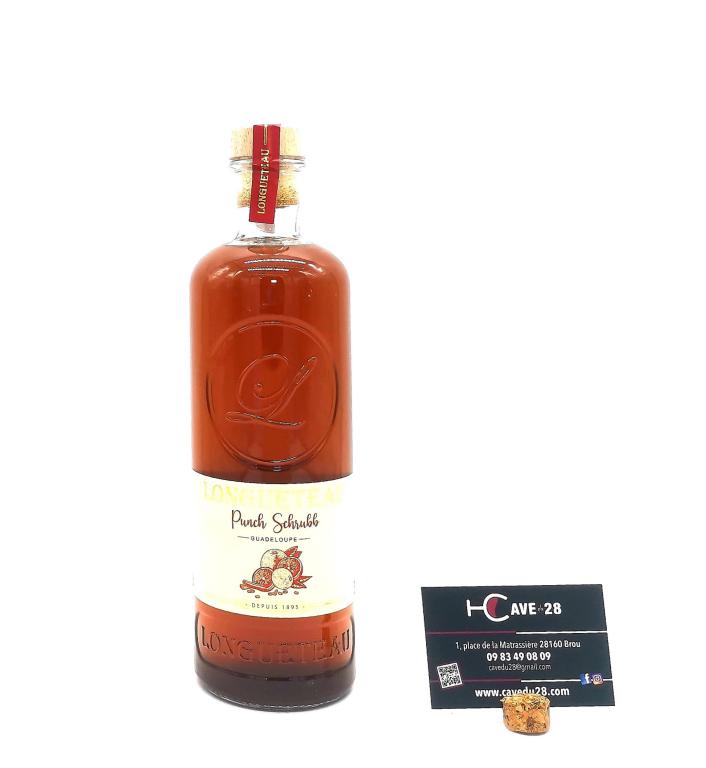 Punch - Schrubb 25° - Longueteau - Guadeloupe - La cave du 28