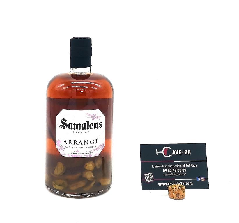 Armagnac arrangé - Raisin/Figues/ Vanille – 30° - Samalens - La cave du 28